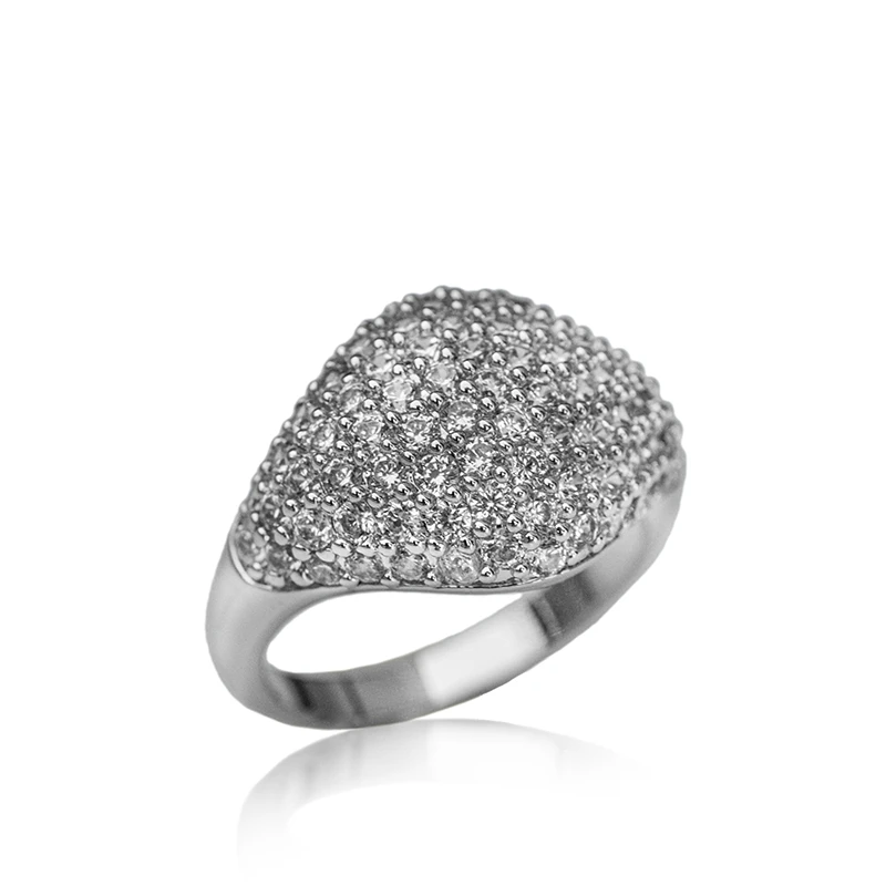 Cz pinky ring store